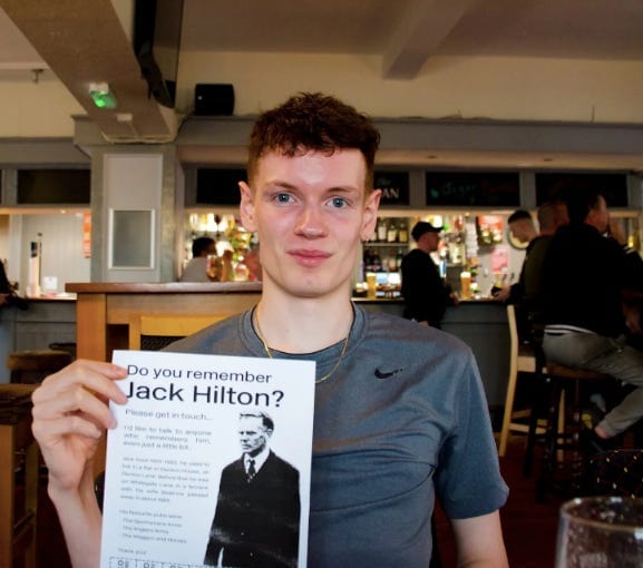 A new lead in the Jack Hilton saga: a suitcase full of manuscripts