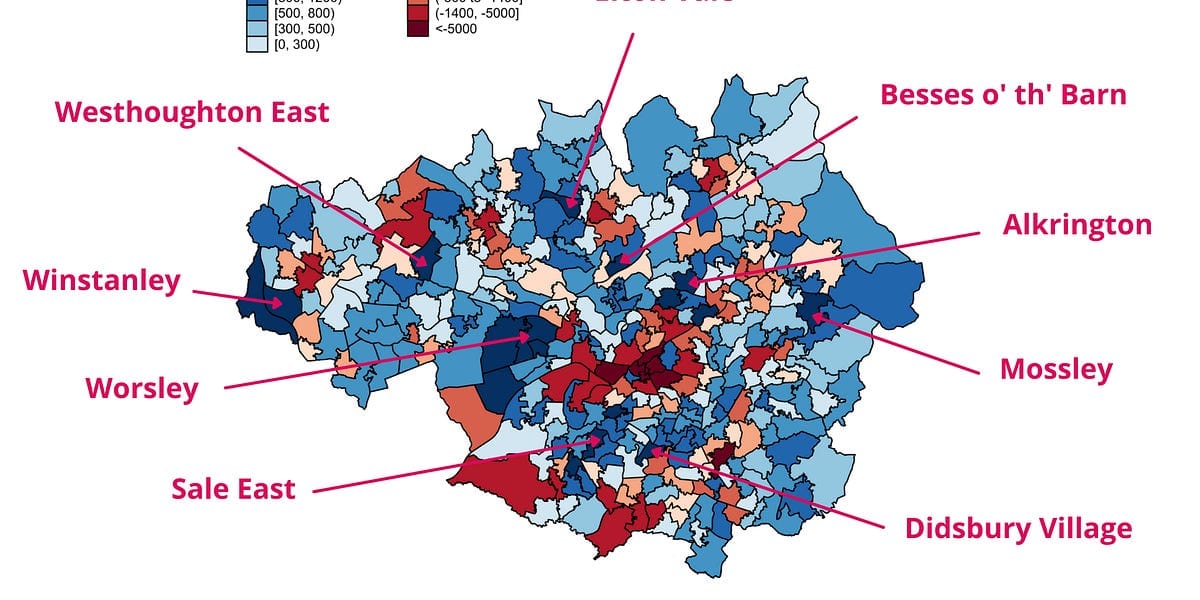 Didsbury, Sale, Worsley? A model predicts the winners and losers from ...